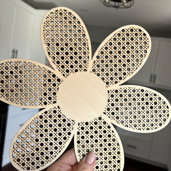 Laser Cut File | Rattan Daisy| Boho Daisys | Rattan Flower| Rattan SVG ...