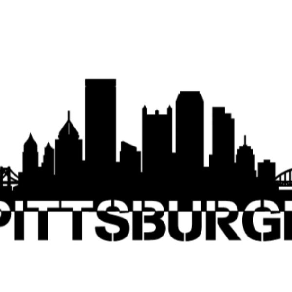 Pittsburgh Skyline Svg, Dxf, Eps, Jpg, Png. City Silhouette Clipart ...