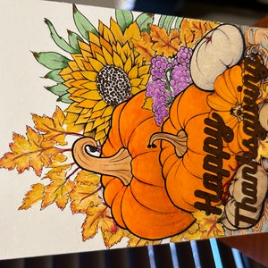 Roses Coloring Card, Happy Birthday Coloring Card, Floral Coloring Card ...