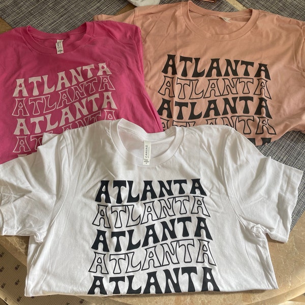 Atlanta Shirt, Atlanta Girls Trip Shirt, Atlanta Matching Shirts ...