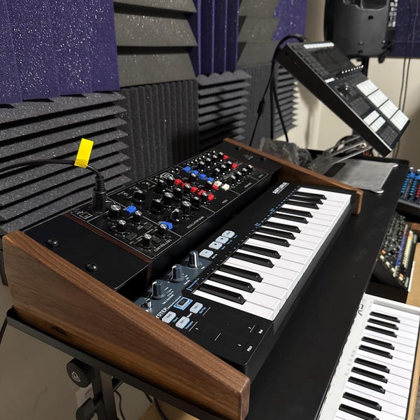 Arturia Keystep and Synth Rack Stand Behringer Pro-800, Model D ...