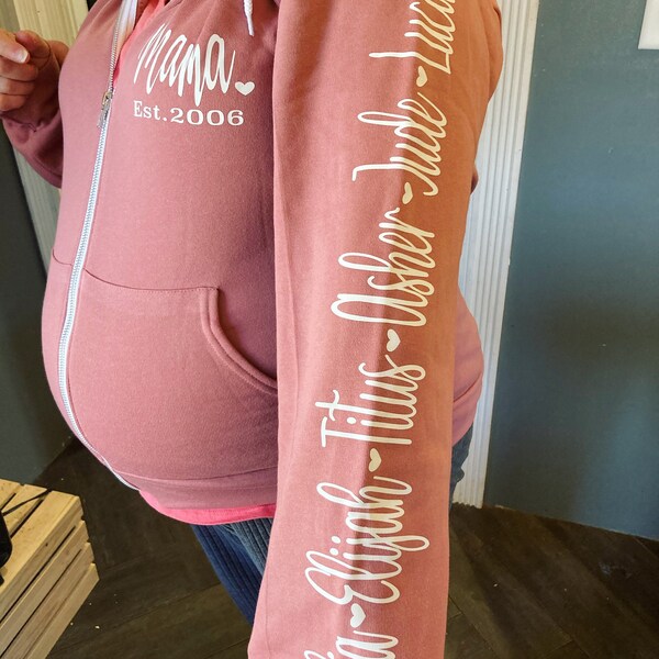 Grandma Zip up Sweatshirts, Grandma Darlin Sweater, Zipper Sweater ...