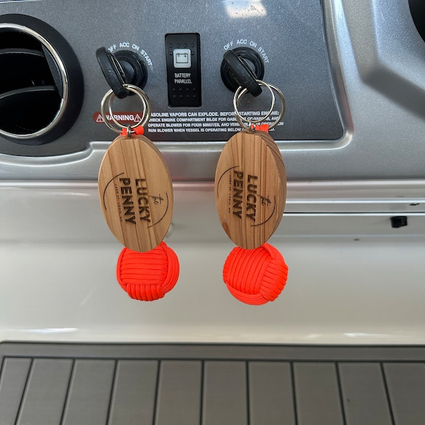 Custom Boat/kayak/camping Key Floats Laser Engraved - Etsy