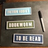 Bookshelf Street Sign Bookish / Booktok Accessory Customize and ...