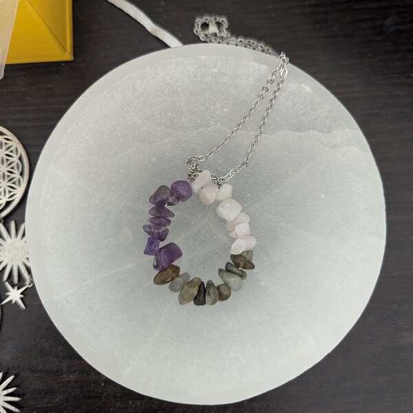 ENERGY VAMPIRE Protection Crystals Set, Aura & Empath Protection Shield ...