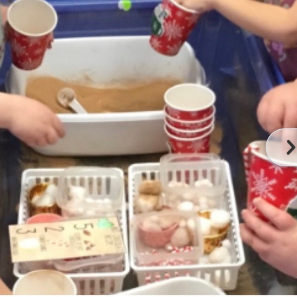 Hot Chocolate Recipe Cards, Montessori Materials, Sensory Bin ...