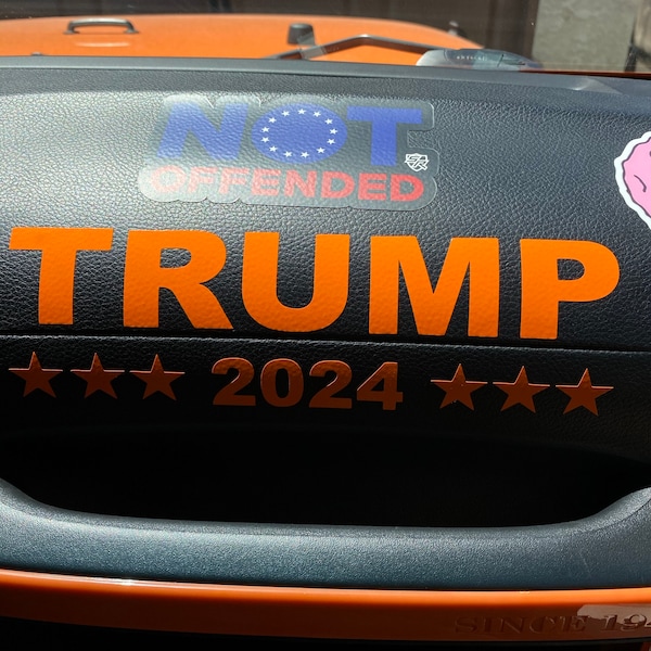 DONALD TRUMP 2024 Campaign President Election Decal Die Cut Sticker Car ...
