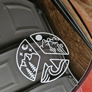 DECAL long Way Home Vinyl Decal Nature Decal Adventure Decal Car Window ...