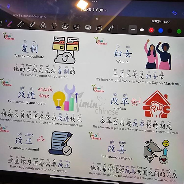 200 Essential Chinese Verbs (PDF Flashcards+audio)double Sides/useful ...