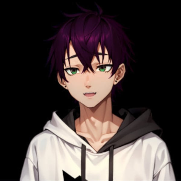 Mannelijk Premade Vtuber-model - Gamer Boy Voor Vtube-studio Als Een ...