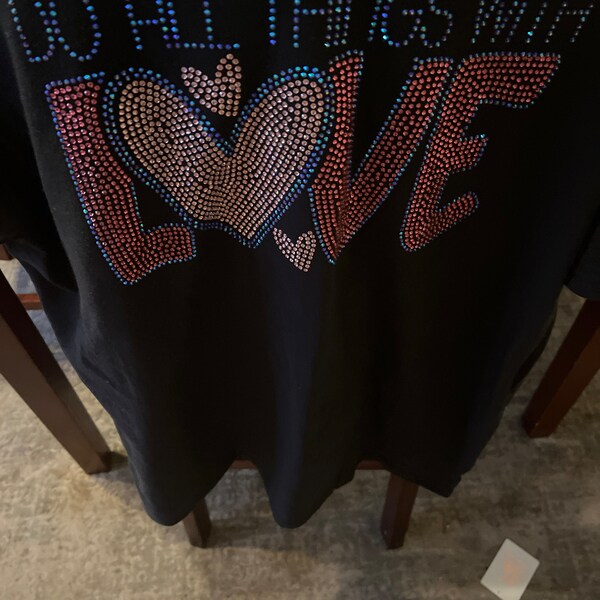 Love SS10 Rhinestone Template - Etsy