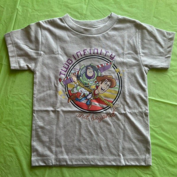 Vintage Toy Story Front and Back Two Sided Shirt, to Infinity and ...