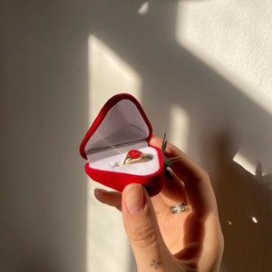 Strawberry Ring Box - Etsy