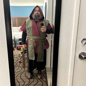 Star Wars Costume, Star Wars Tunic, BECOME Your Own JEDI, Custom Star ...