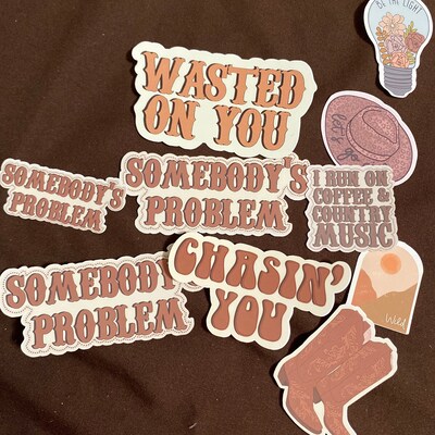 Somebodys Problem Sticker - Etsy