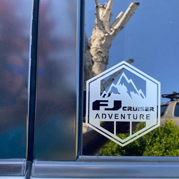 FJ Cruiser Adventure Window Sticker Decal - Etsy