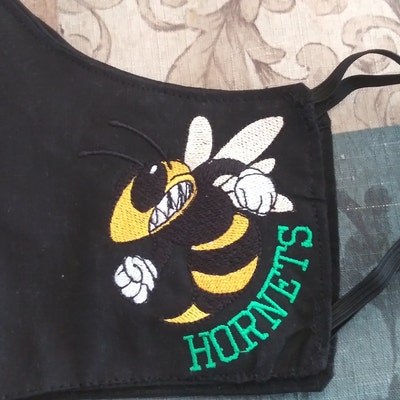 Hornets Machine Embroidery Design, Embroidery Designs, Machine ...