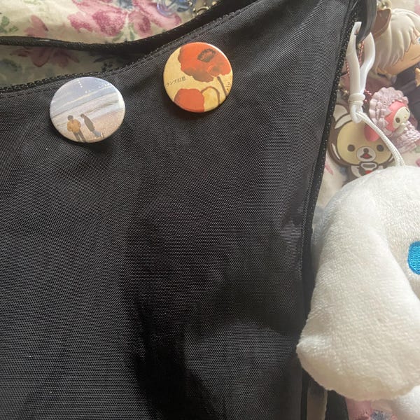 Set of Two Lamp Button Pins - Etsy