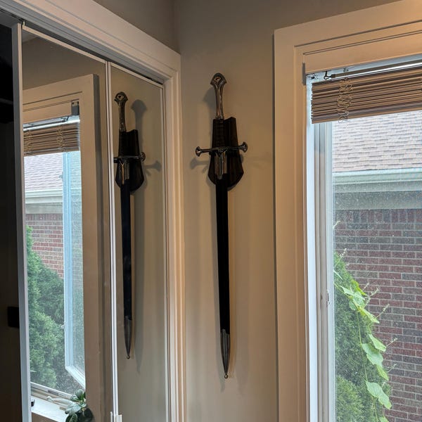 Vertical Sword Wall Display - Etsy