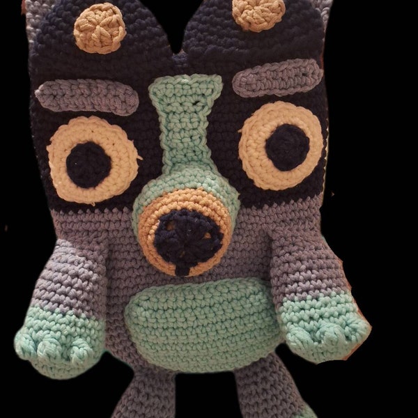 Bluey Crochet Pattern, DIGITAL PATTERN, Puppy Dog, Backpack Pattern ...