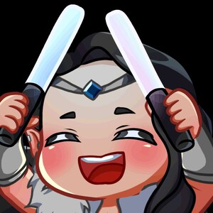 Custom Twitch Emotes or Kick Emote and Animated Emotes, Vtuber Cute ...