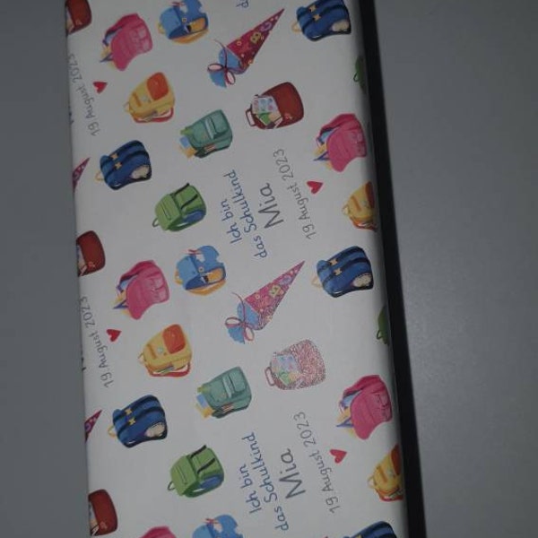 Individual Packaging With Name and Age * Confetti Wrapping Paper ...