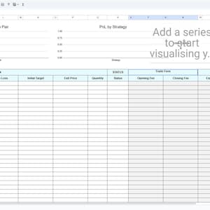 Futures Trading Journal for Google Sheets and Excel, Ultimate Companion ...