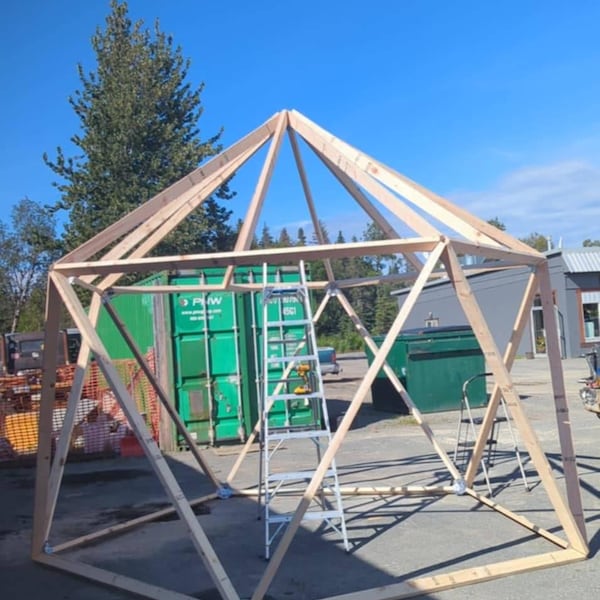 Magidome Geodesic Dome Connectors: DIY Shed, Yurt, Greenhouse - Etsy