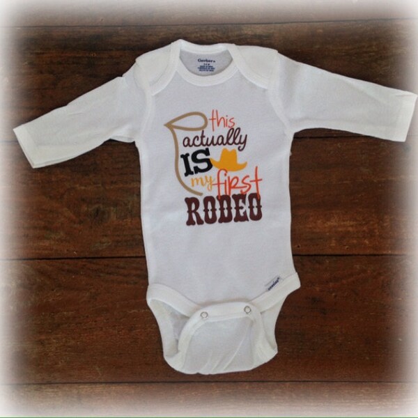 This Actually is My First Rodeo SVG DXF EPS and Png Files for Cutting ...