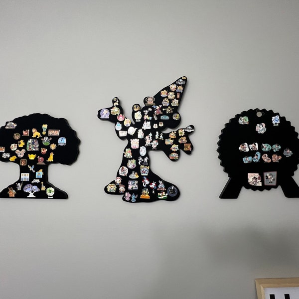 Disneyland & Magic Kingdom Disney Pin Display Board, 17 Tall Castle - Etsy