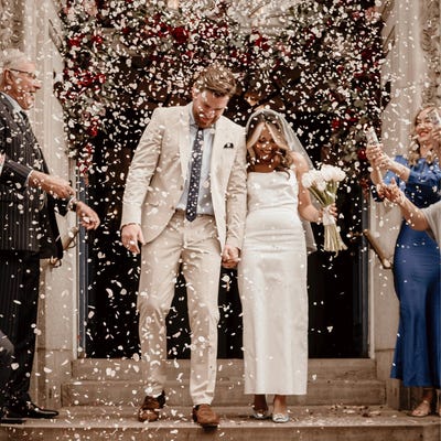 White Confetti Petals Pure White Biodegradable Confetti Dried Wedding ...