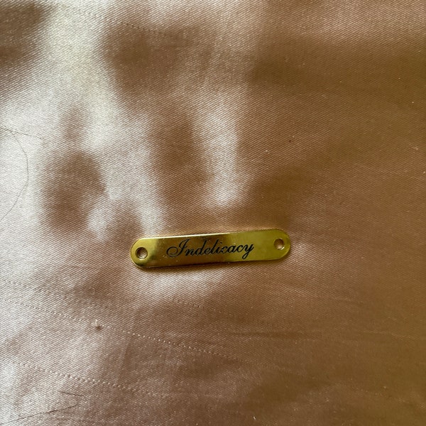 Custom Metal Label,personalized Metal Tag ,t-shirt, Cardigan, Bag ...