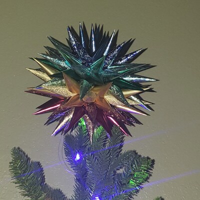 Polish Star Ornament White Modern Christmas Jezyk Paper Star - Etsy