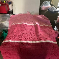 Arthur Blanket | Filet Crochet Blanket Pattern | Baby Blanket Crochet ...