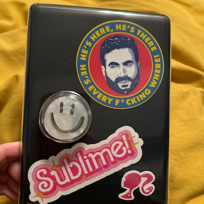 The Rock Vinyl Sticker Dwayne Johnson Meme 90's Wrestler Actor Fanny ...