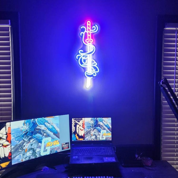 Scream Ghostface Neon Sign, Scream Neon Sign, Ghostface Neon Sign ...