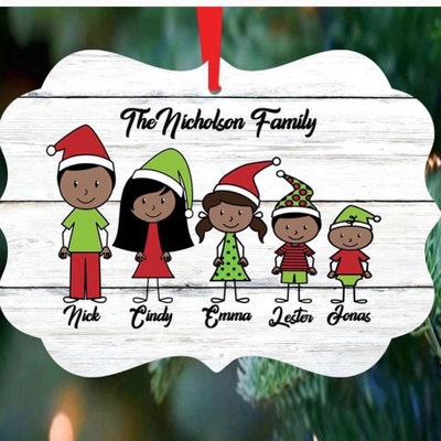 Christmas Stick Figure Family Clipart Christmas Stick Figure - Etsy