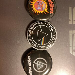 Rock Band Pins, Band Pins, Rock Pins - Etsy