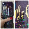 Yeti Glitter Rose Gold Tumbler/glitter Yeti Tumbler/dip Rose Gold Yeti ...