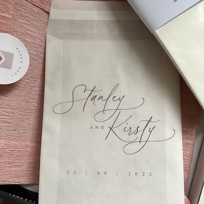 Calligraphy Vinyl Record Signage With Custom Label / - Etsy