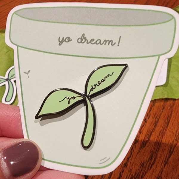 NCT Dream "yo Dream!" Sprout Enamel Pin - Etsy
