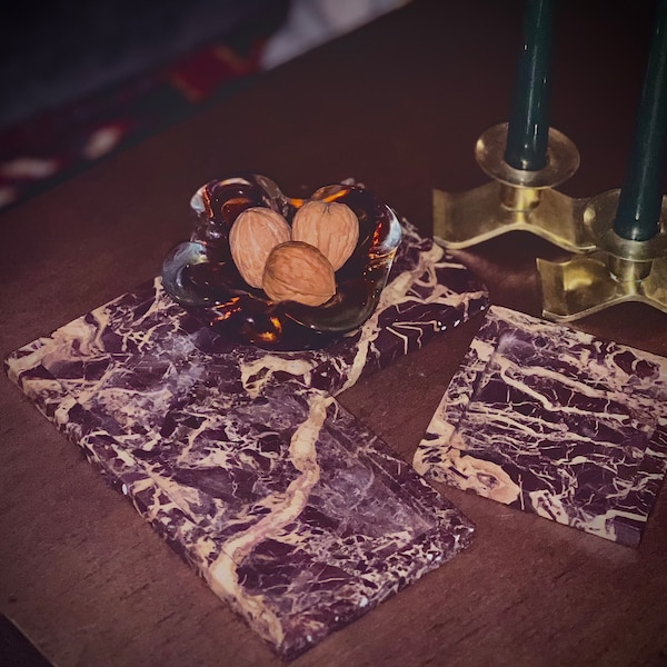 Uneven Table Top Beautiful Rainforest Brown Indian Bidasar Marble Table ...