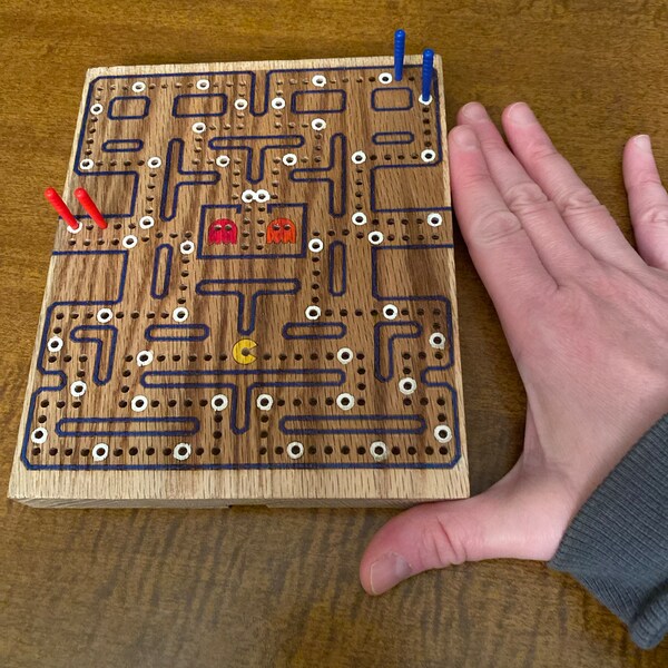 Vintage Video Game Themed 121 Track Cribbage Board Large Version - Etsy