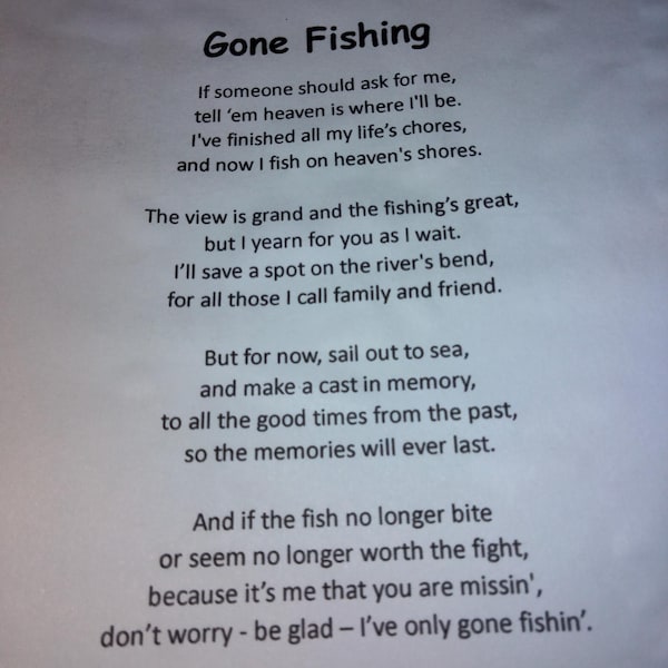 Gone Riding Memorial Poem - Digital Download Tribute for Bikers ...