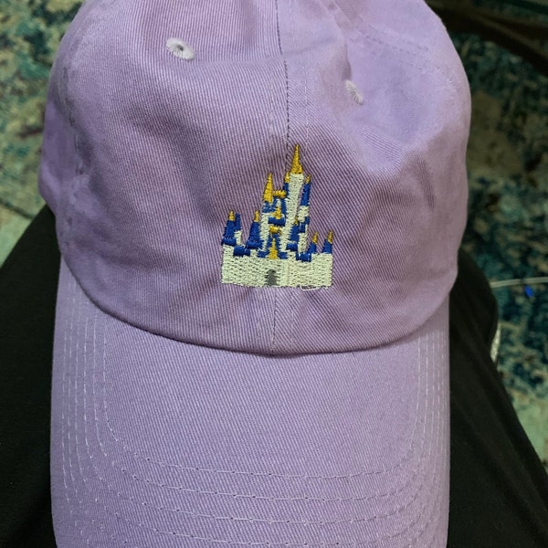 Disney Castle Hat, Disney World Castle Hat, Disney Dad Hat, Cinderella ...