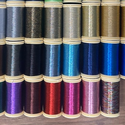 Sajou No. 110 Old Gold, Metallic Thread, Fil Au Chinois Luneville ...