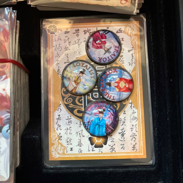 Bandits RPG Tokens Glass and Metal Deluxe Tokens Handmade by the Token ...