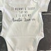 PERSONALISED Custom Text Vest Bodysuit, Customised Baby Grow - Etsy