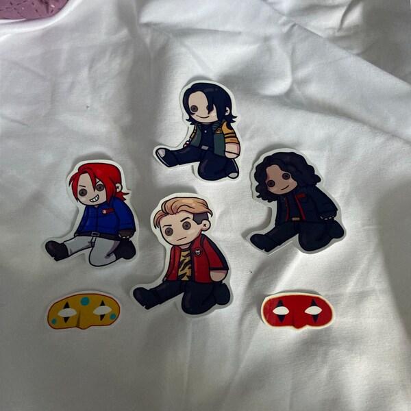 My Chemical Romance MCR Doll Stickers || Original Era Sets (bullets ...