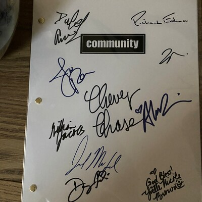 Futurama TV Script Signed Autograph Screenplay Matt Groening, David ...